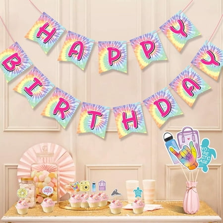 VSCO Party Decorations Supplies VSCO Birthday Banner Table Centerpieces ...