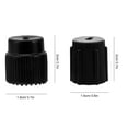 10pcs Air Conditioning Valve Caps Car High And Low Pressure Ac ...