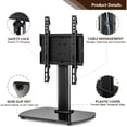 TAVR Universal Swivel TV Stand Base TV Stand for 20 27 32 39 40 42 43 ...
