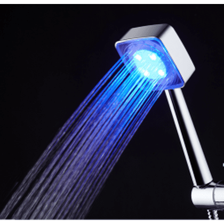 3 Color/7 Color Temperature Sensor Control LED Shower Head | Walmart Canada