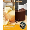 Cheese Shaver- Cheese Curler, Upgrade Rotary Cheese Grater Hand Crank ...