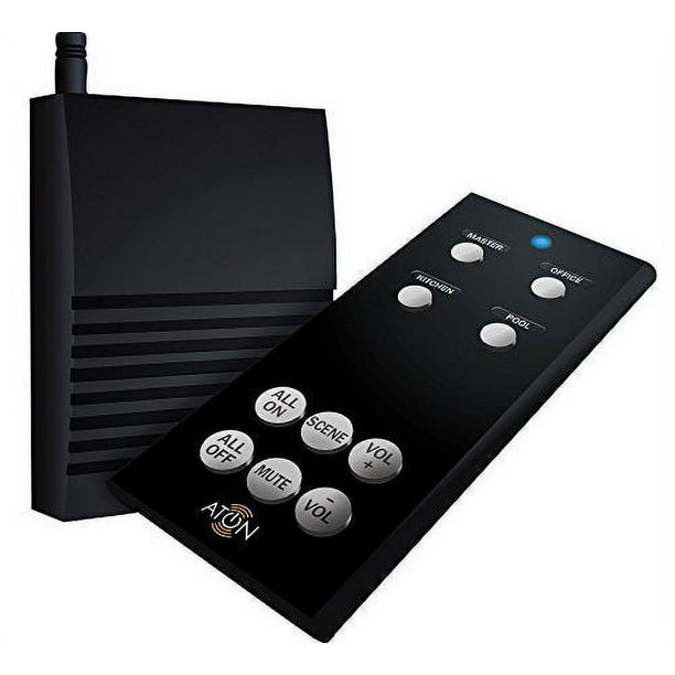 Aton DLA4RKT 4-room RF Remote & Receiver kit For DLA4 Speaker Selector ...