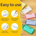 20 Pack Plastic Key Tags with Container, Key Labels with Ring and Label ...