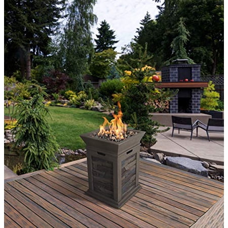 Bond Manufacturing 67268 Alpine 19.5" Square 40,000 BTU Gas Fire Column ...