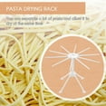 Pasta Drying Rack, Collapsible Noodle Drying Holder, 10 Arms Spaghetti ...