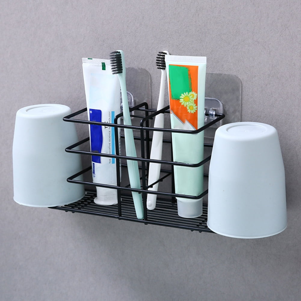 Electric Toothbrush Holder Wall Mounted,Cup Holder, Metal Toothbrush ...