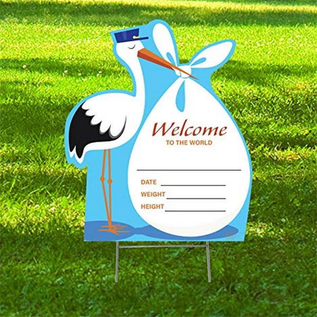 Advanced Graphics 34 x 27 in. Its a Boy Stork Outdoor Yard Sign ...