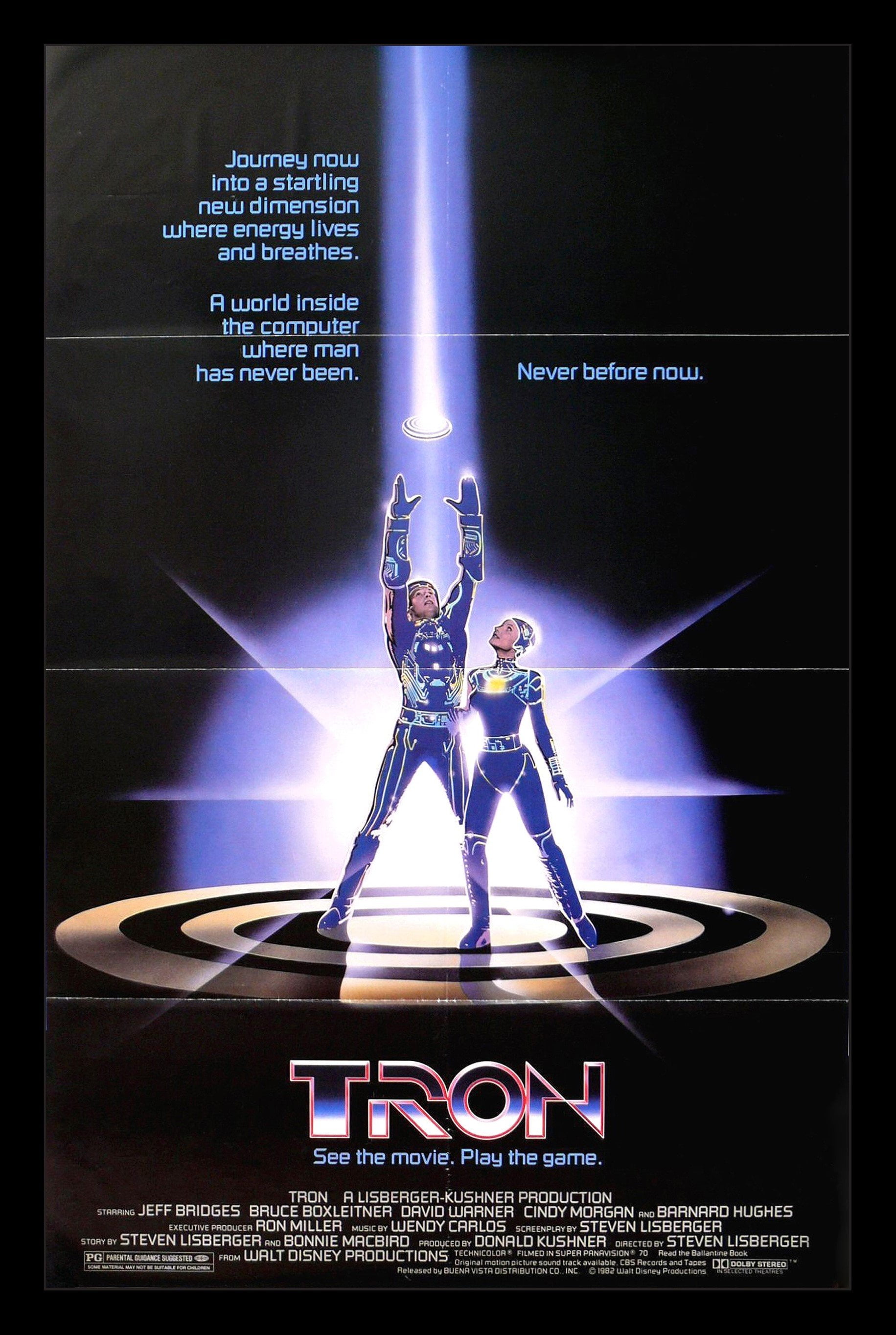 TRON - 11x17 Framed Movie Poster - Walmart.com