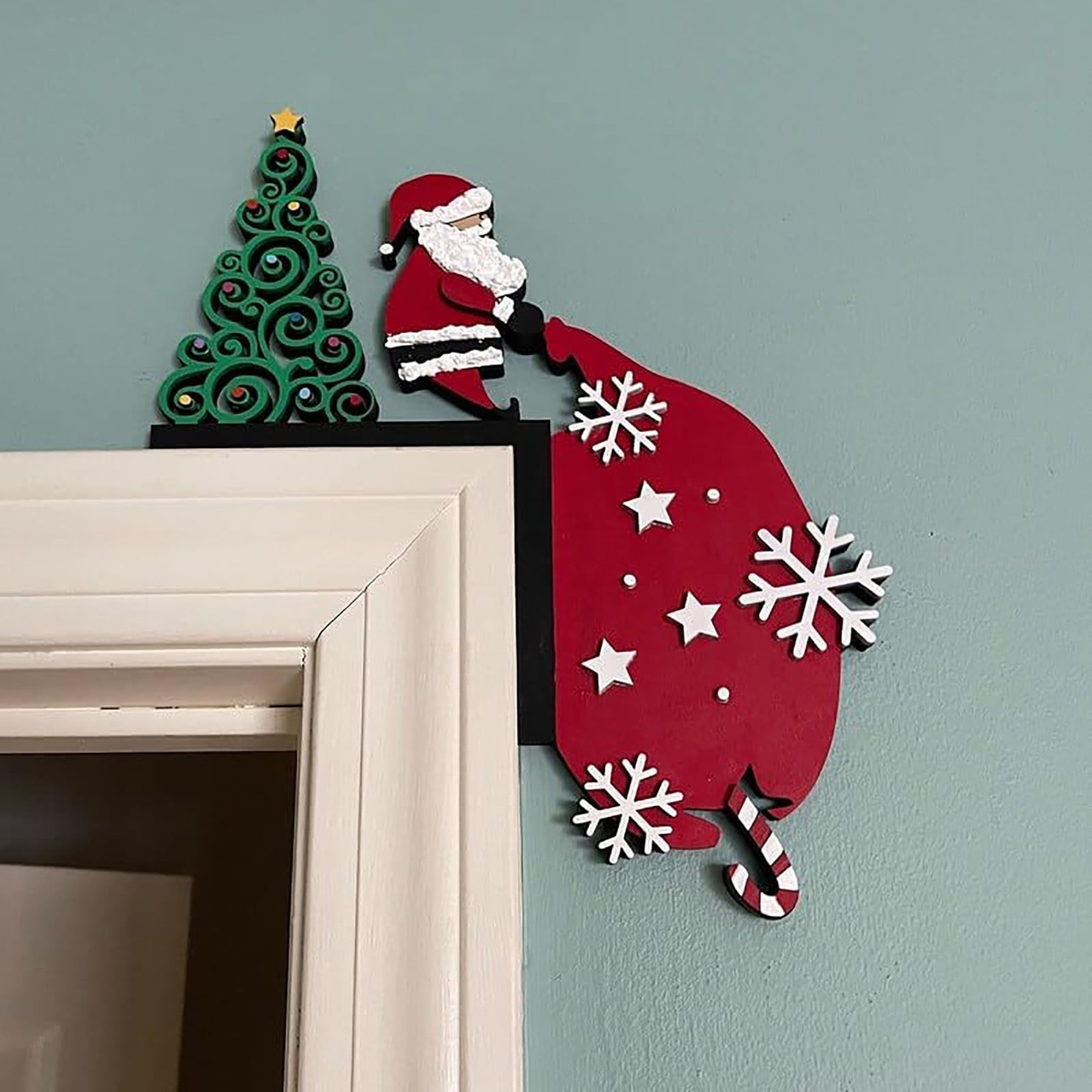 Click here for Vivavault Christmas Wall Stickers Featuring Reinde... prices
