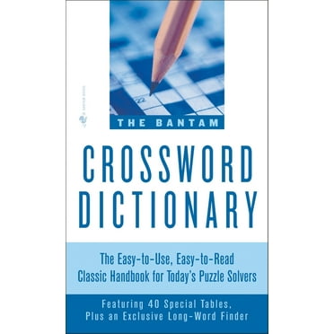 New Comprehensive A-Z Crossword Dictionary, (Paperback) - Walmart.com