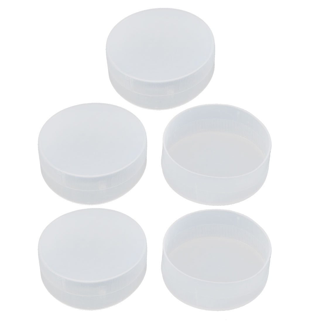 60mm Inner Dia PE Plastic End Cap Bolt Thread Protector Tube Cover 5pcs ...