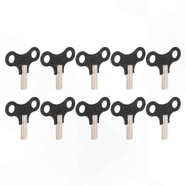 10-Pack Durable Steel Winding Keys for Mechanical Clock Repairs ...