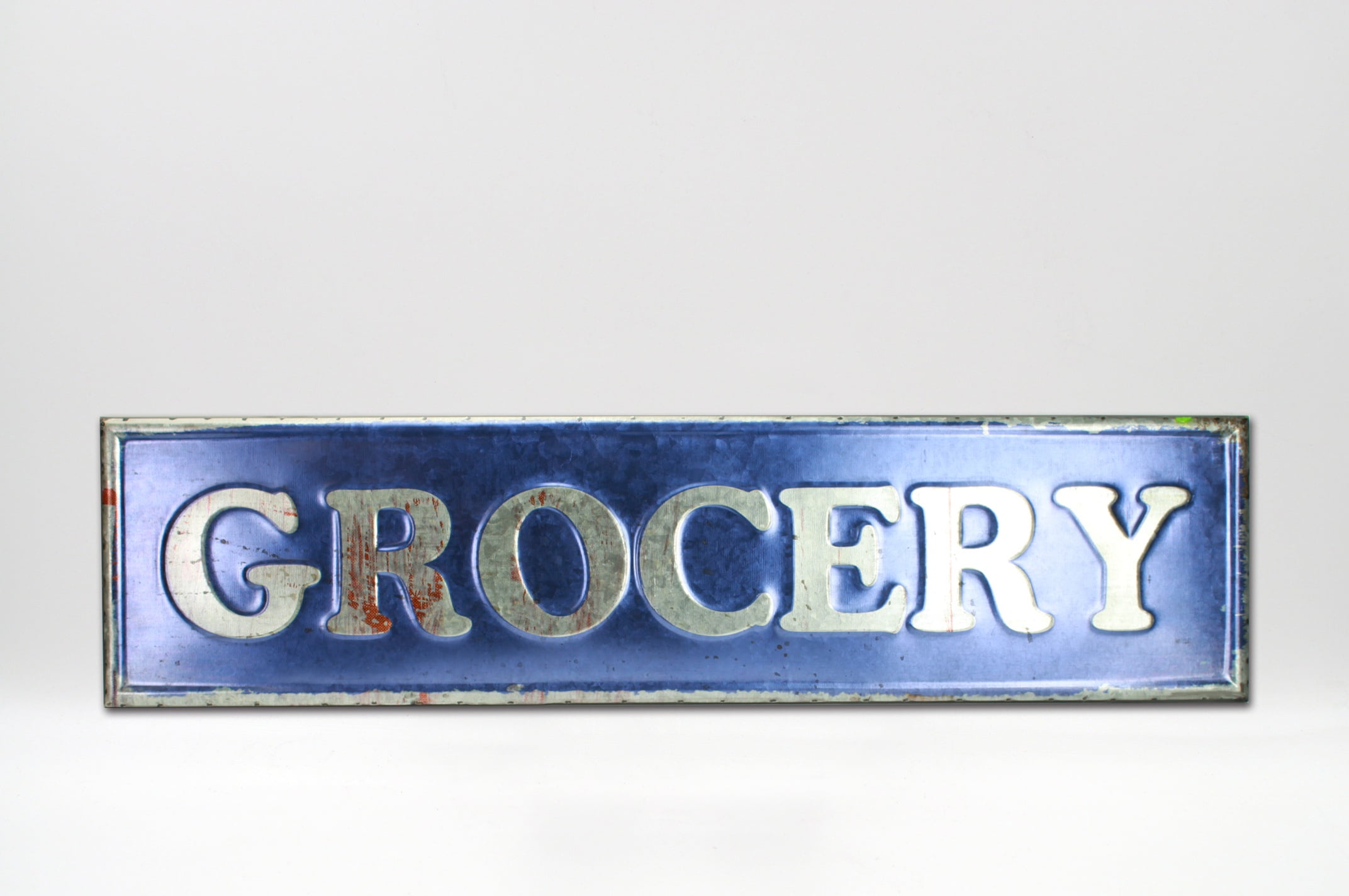 "Grocery 3D" Metal Sign - Walmart.com