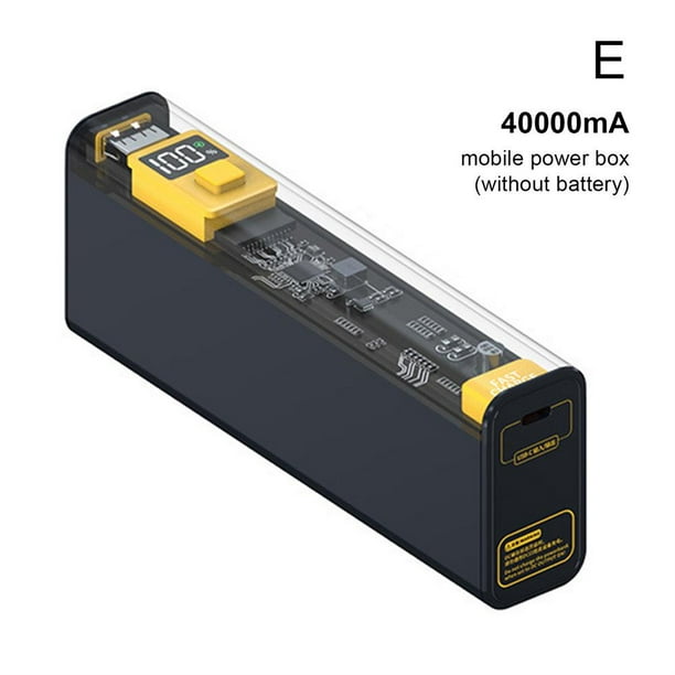 21700 Battery Charger DIY Power Bank BoxFast Charging For 8PCS21700 ...