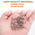 1100Pcs Nickel-Plated M1.2,M1.4,M1.5,M2 Round Pan Head Tapping Screws ...