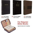 Cover for Women, Durable Carrying Book Case Church Bag for Biblical ...