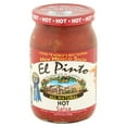 El Pinto Mexican Chile Food Hot Salsa, Flame-Roasted & Hand-Peeled ...