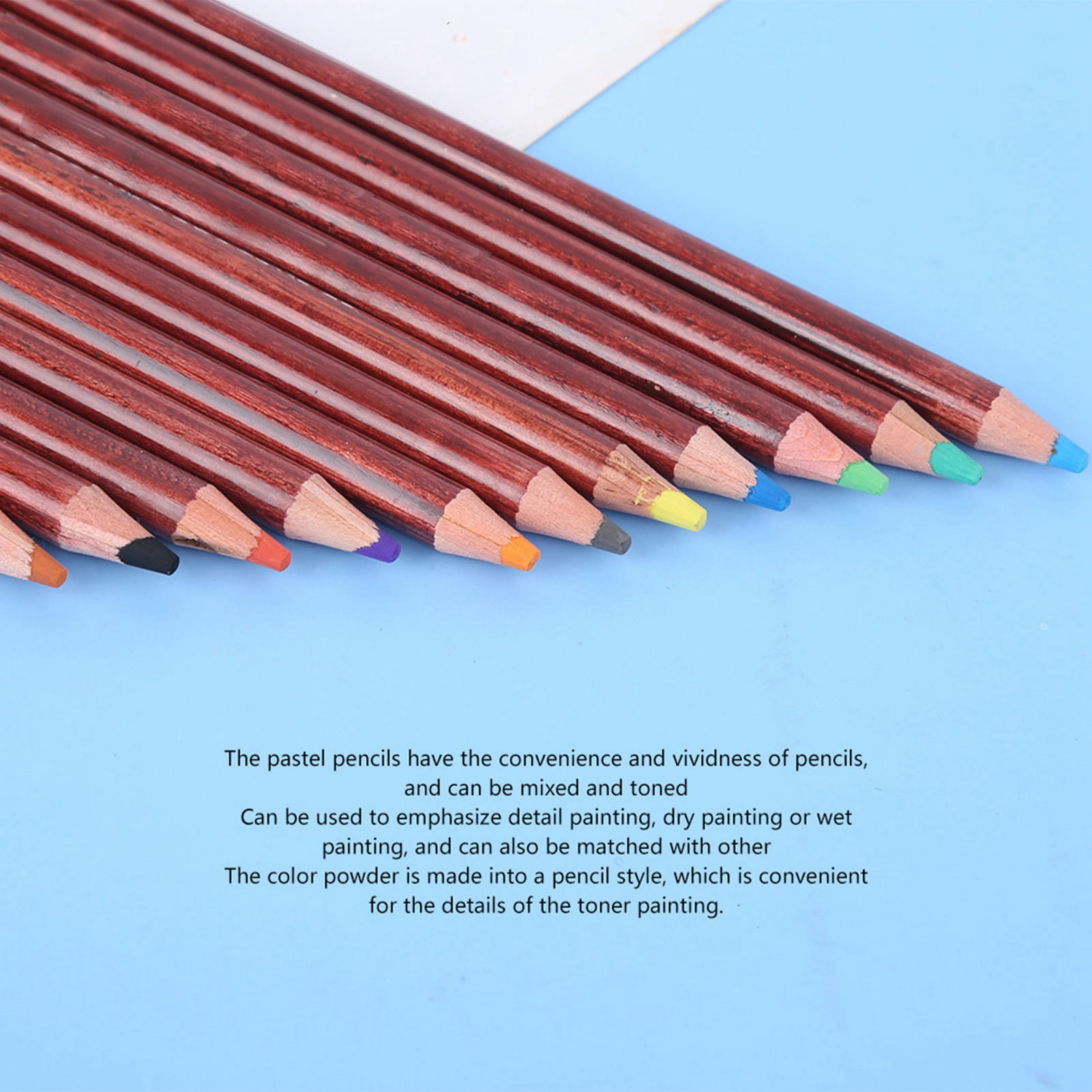 Click here for Domqga Pastel Chalk Colored Pencils 12pcs Pastel C... prices