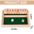 BESTSKY 2026 New Games Enhances Social Interaction Shut the Box Great ...