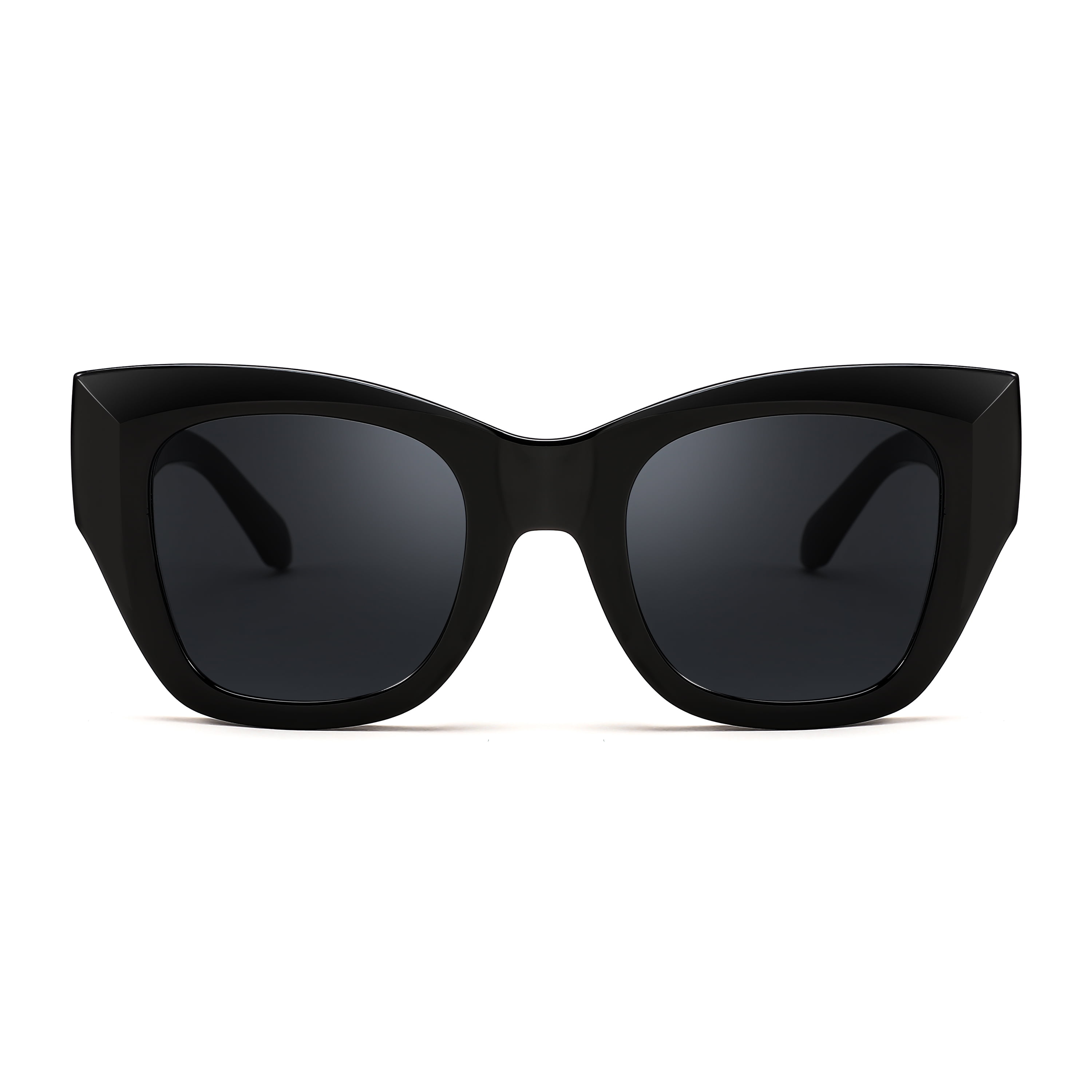 Feisedy Vintage Square Sunglasses Womens Luxury Trendy Sun Glasses