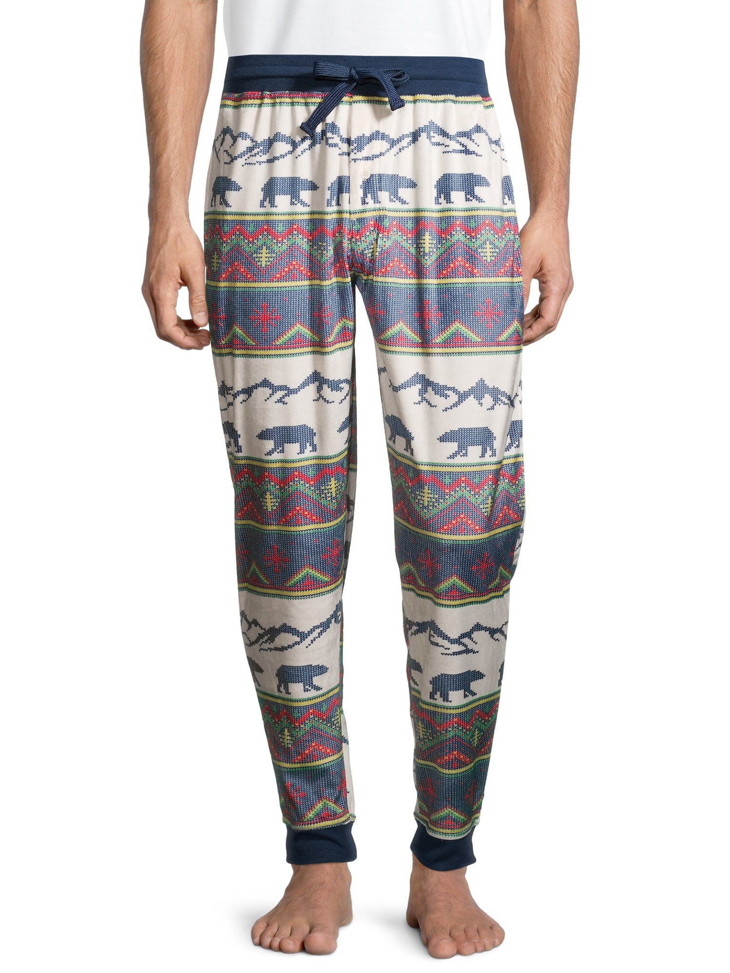 George Men's Silky Fleece Lounge Joggers - Walmart.com