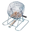 MR CHIPS Professional 11" Steel Bingo Cage – Lucky Red, Anti-Slip Feet ...