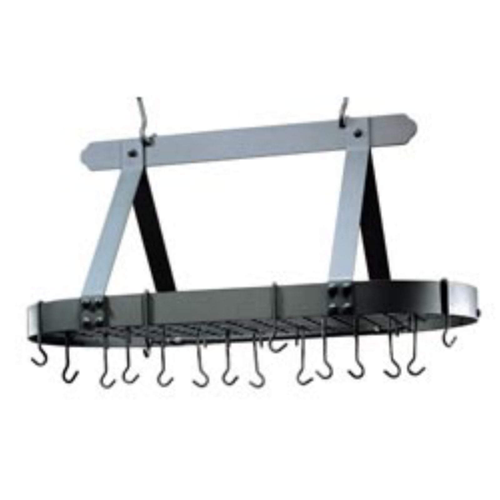 Oval Pot Rack with Grid - Walmart.com