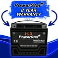 PowerStar YTX20L-BS Snowmobile Battery Compatible with Yamaha RS90LT RS ...
