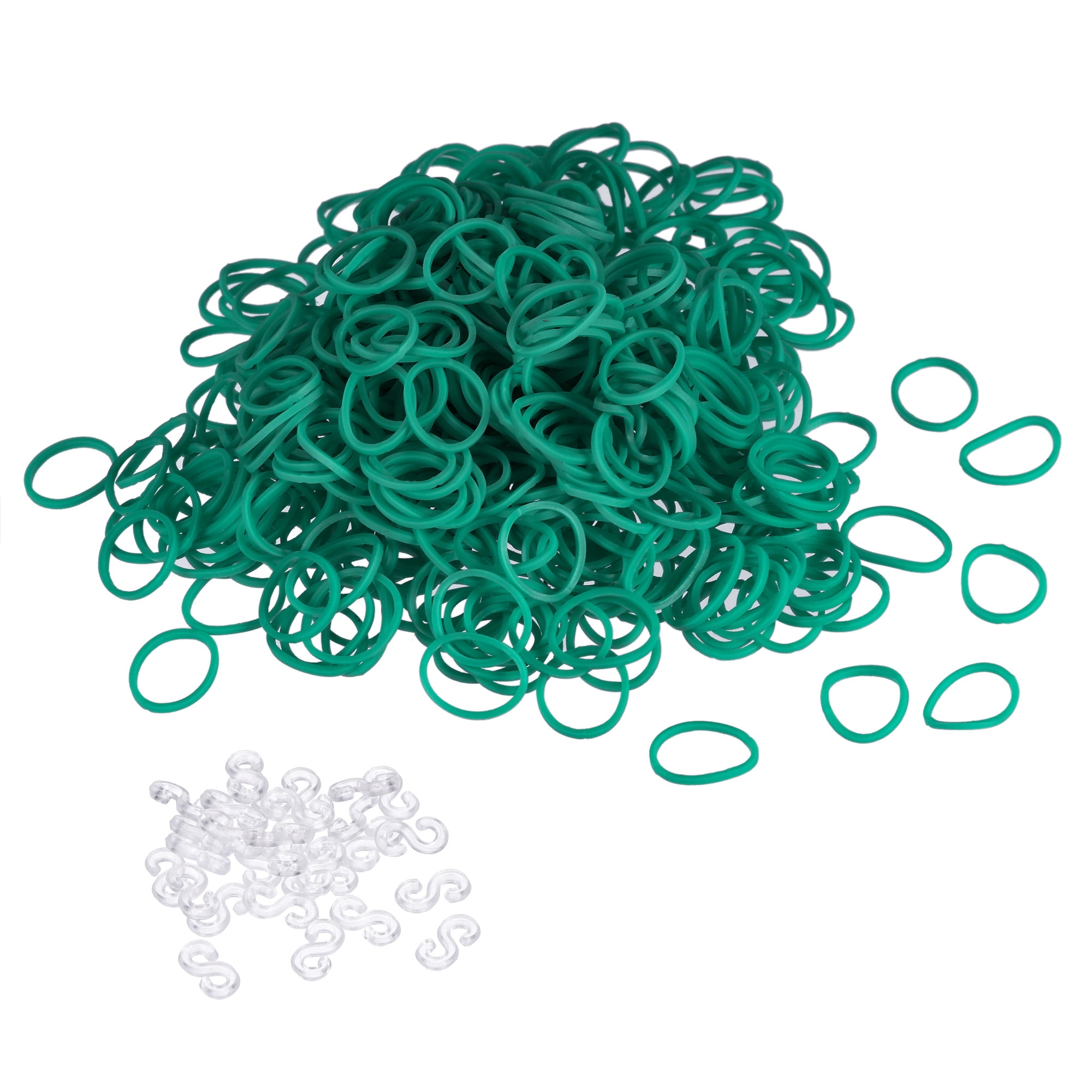 Uxcell Rubber Band, Rubber Elastic Band with Clips for Home Office ...