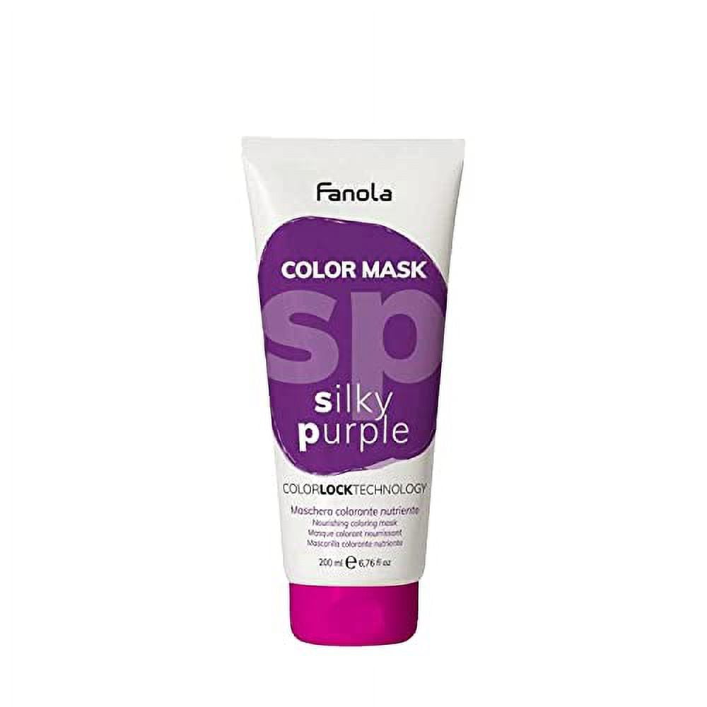 Mascarilla Colorante para Cabello Fanola Silky Purple 250 ml | Walmart ...