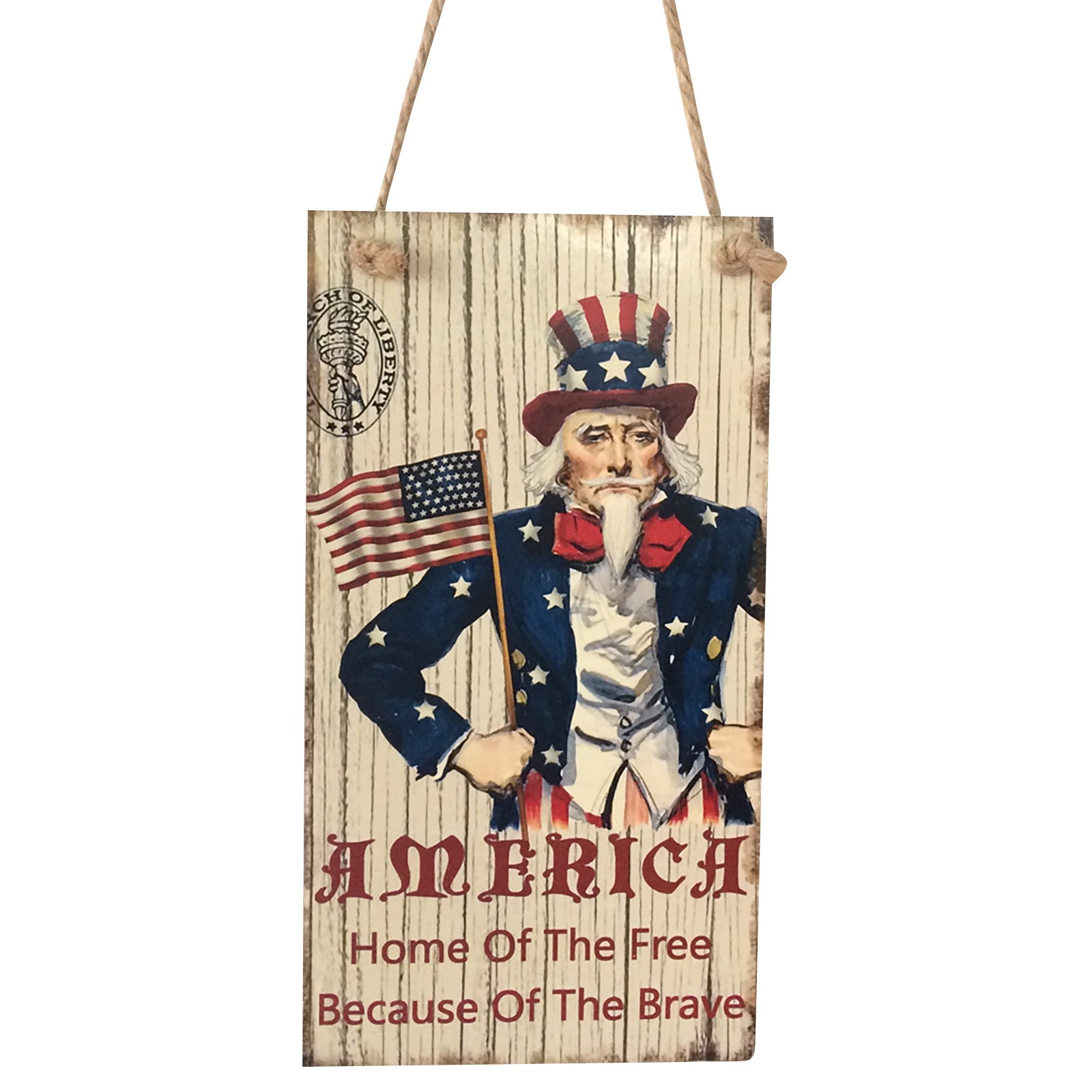 July 4Th Discounts Himiway July 4Th Porch Signs 2023 Decorations Wooden ...