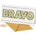 Papyrus Greeting Card, 5" x 7", Bravo Graduation with Foil - Walmart.com