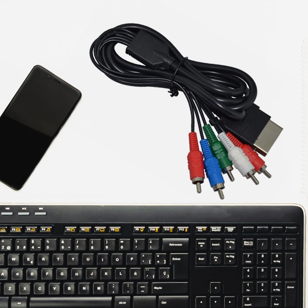 Cable AV componente HD Conexión de conexión de TV de alta definición para XBOX original ...
