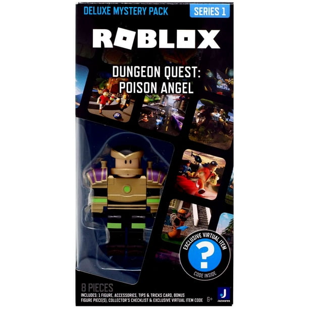 Roblox Series 1 Dungeon Quest: Poison Angel Deluxe Mystery Pack ...