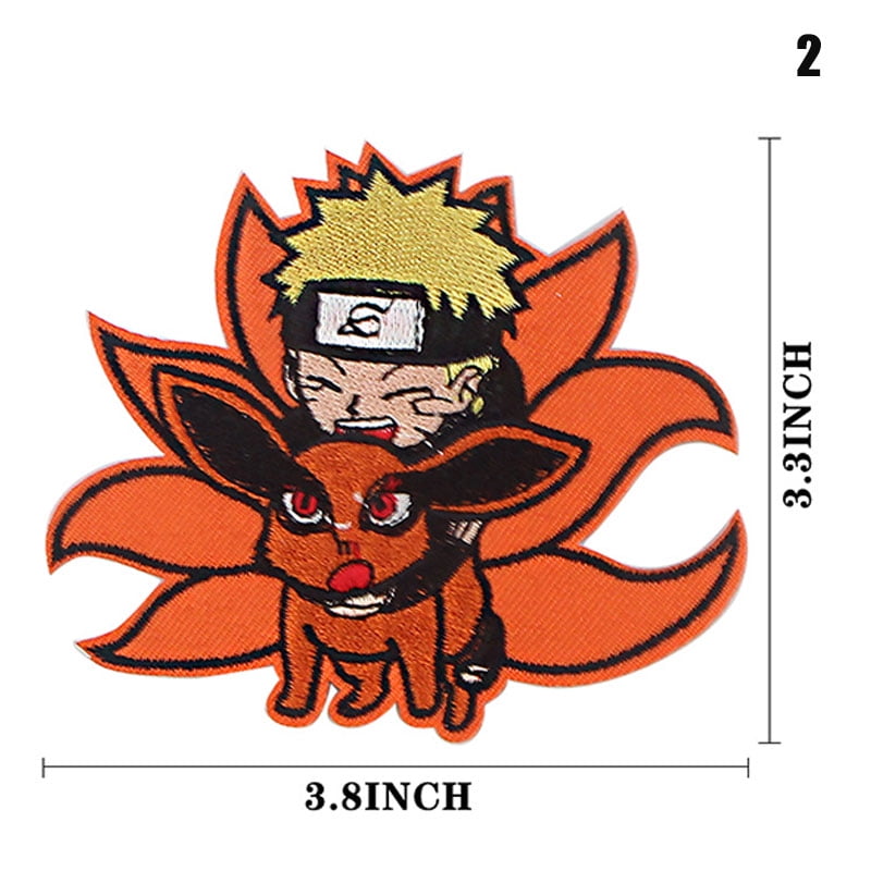 Buy Mmucco Naruto Sasuke Jiraiya Ironing Patches Embroidery Clothing ...