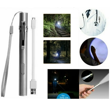 LUXPRO 360 Lumen Dual Power Rechargeable Focusing Penlight LED ...