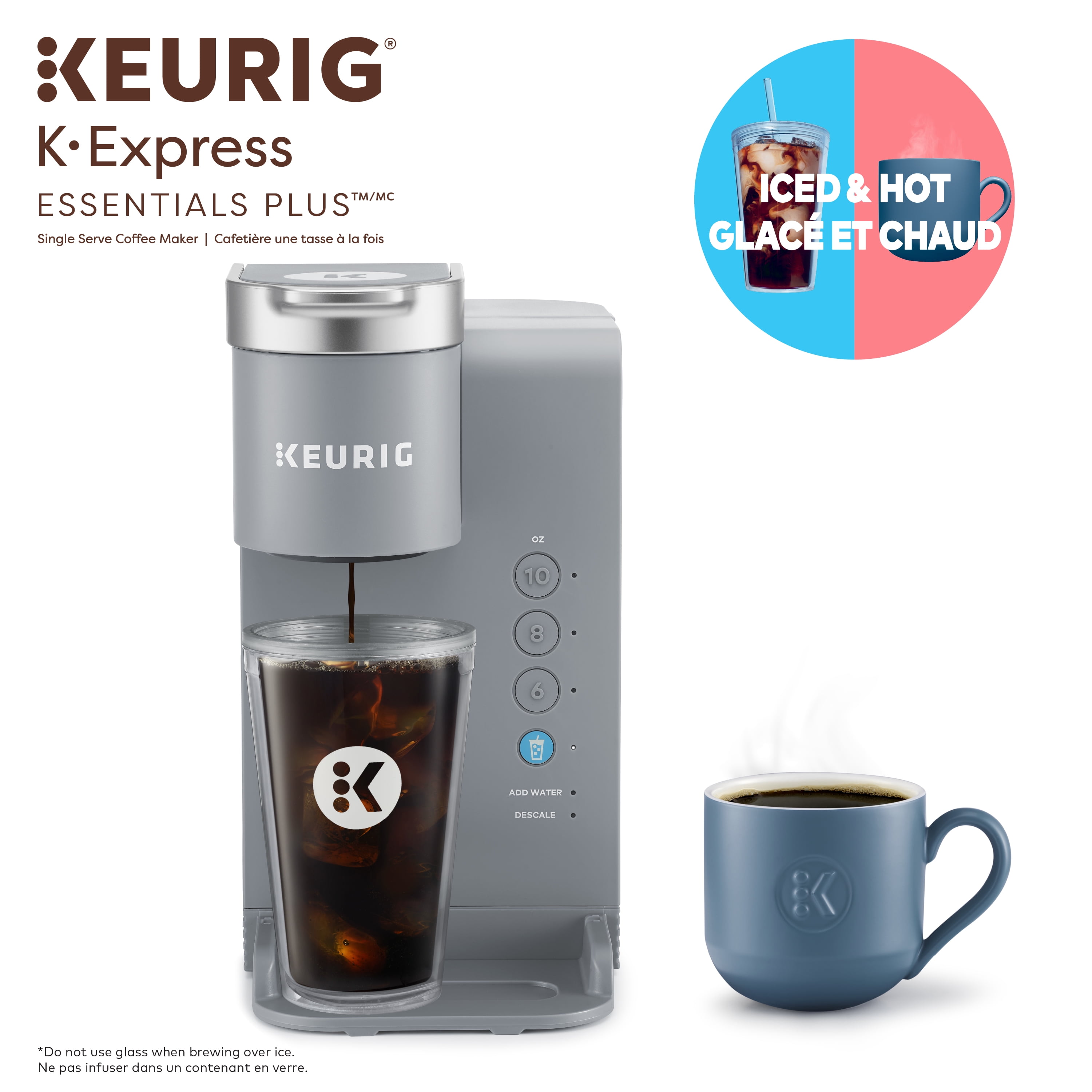Keurig K-Express Essentials Plus Single Serve K-Cup Coffee Maker ...