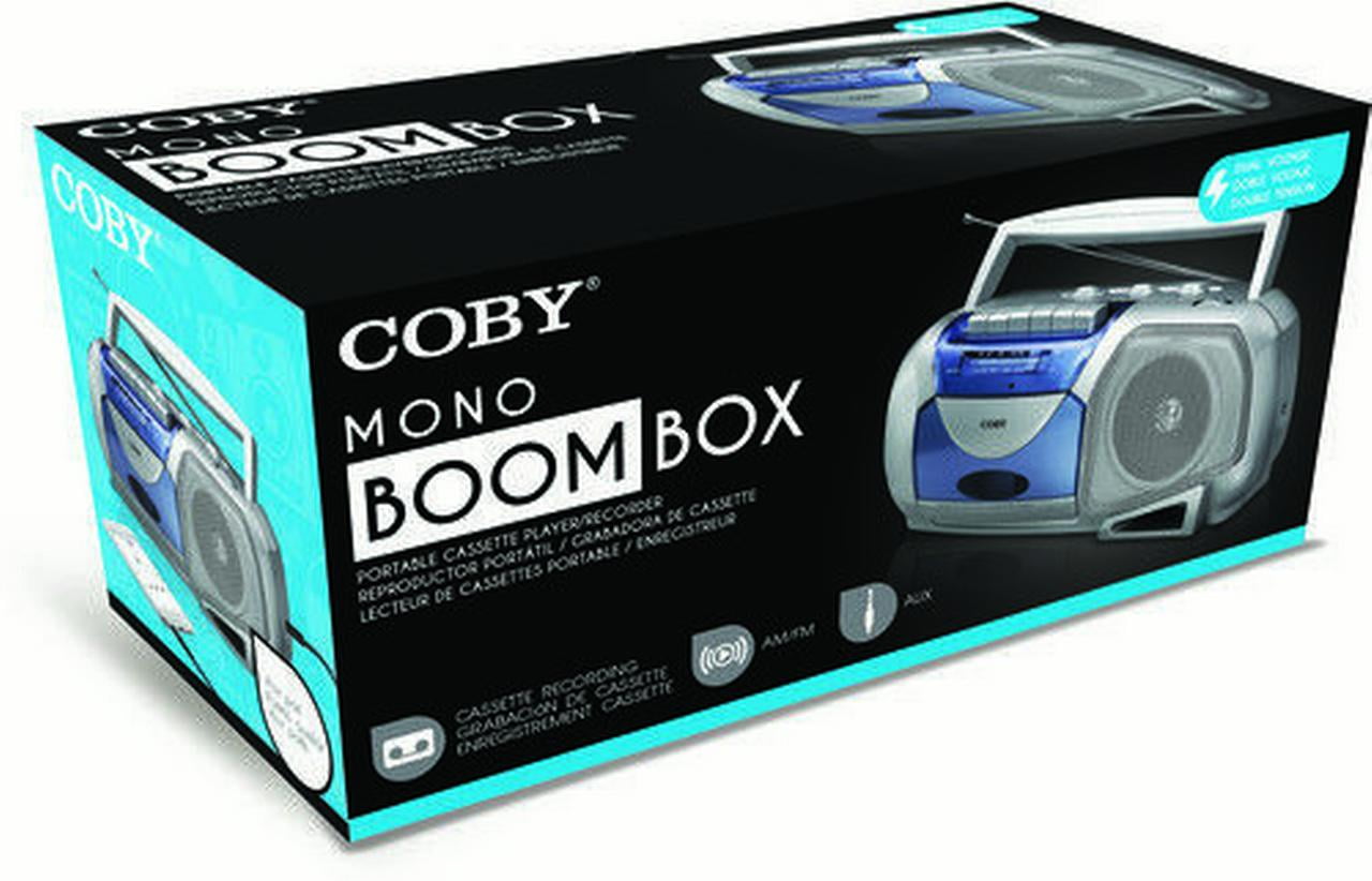 Coby CXC-350 Portable Cassette Player/ Recorder AM/FM Radio | Walmart ...