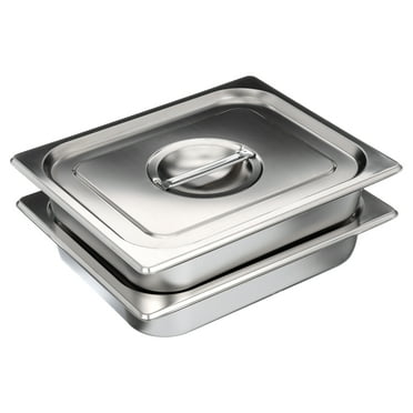 C.A.C. STPH-S25-1, 1.25-inch Full Size Standard Steam Table Pan, 25 ...