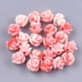 200 pc Coral Beads Dyed Flower Mixed Color 6~7x6~7mm Hole: 1.2mm for ...