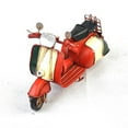 BESTYASH Red Metal Scooter Model with Archaize Painting Vintage Design ...