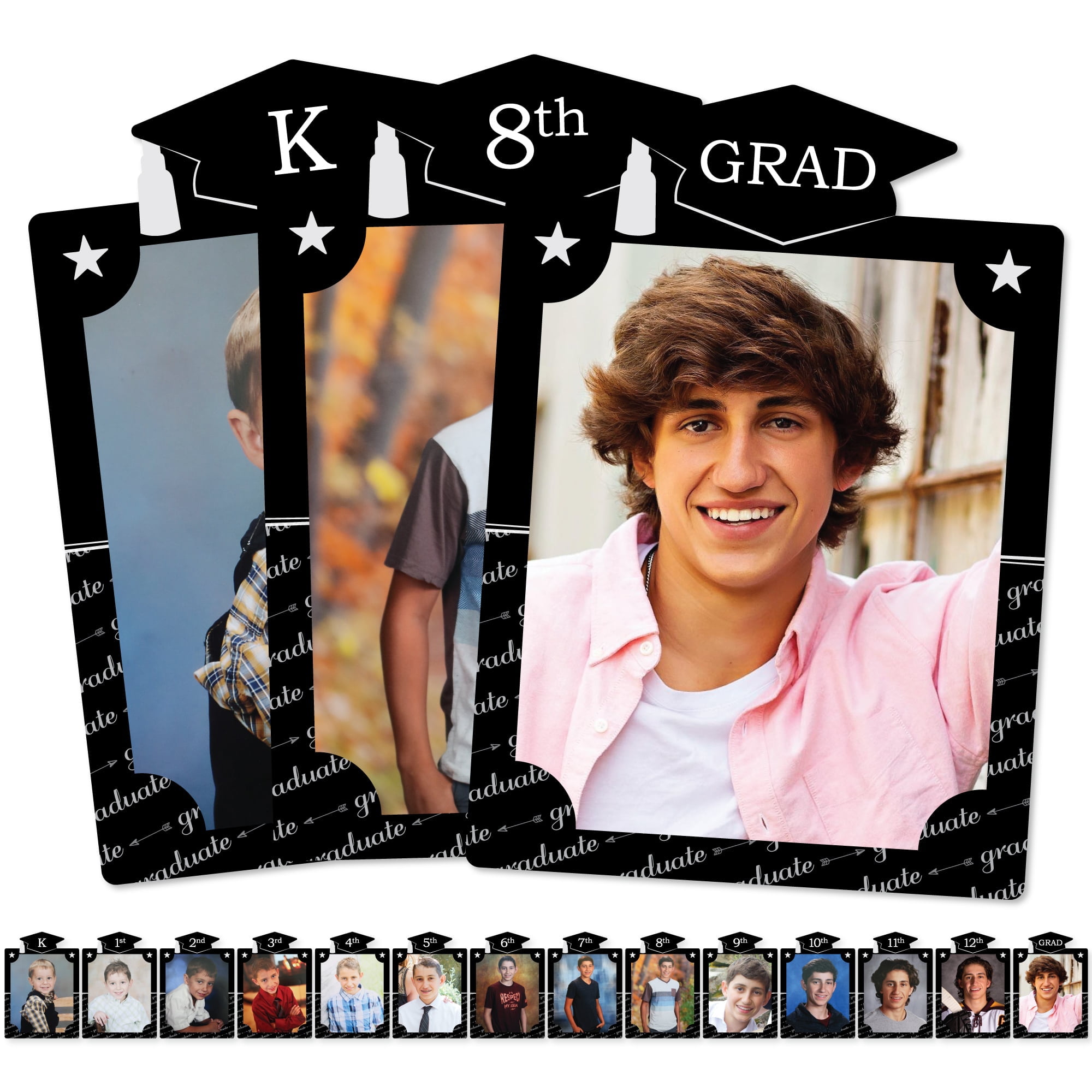 Big Dot of Happiness Graduation Cheers - 8 x 10 inches K-12 School ...