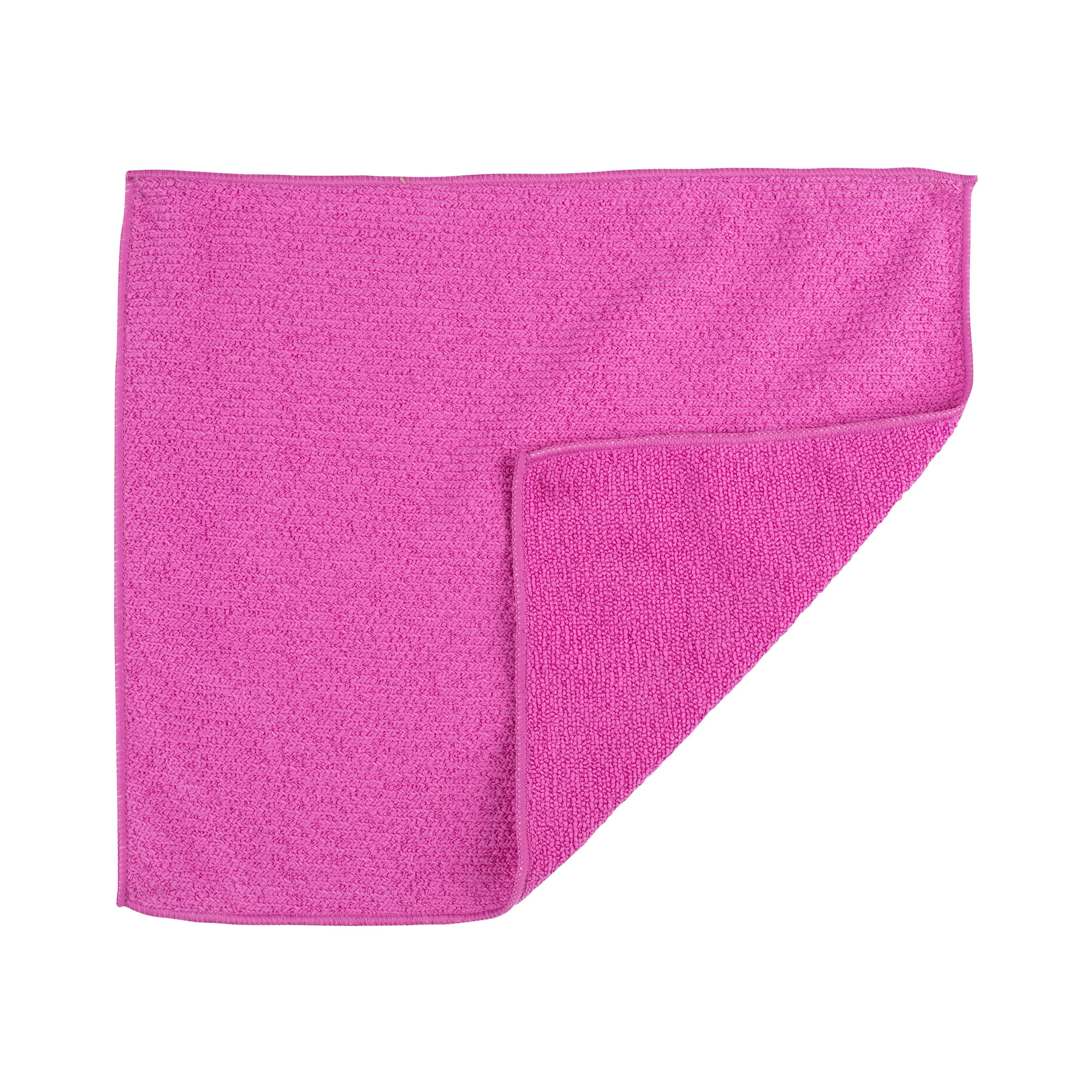 Casabella Microfiber All Purpose Cloth, Magenta (2pk) (12" x 14"), 100% ...