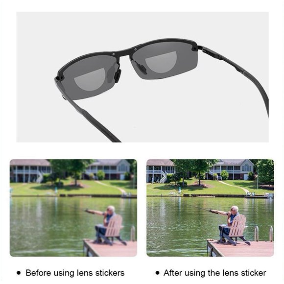 Stick-on Reading Lenses