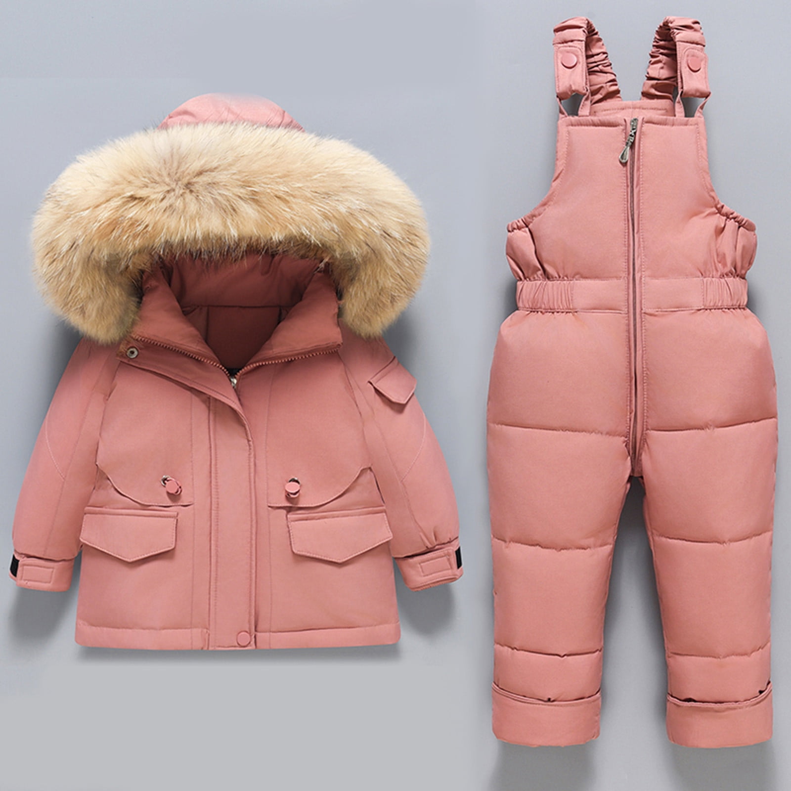 Click here for Faiwad Girls Boys 2pcs Snowsuit Toddler Winter War... prices