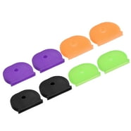 Unique Bargains Key Cap Cover Rings Keys Identifier Coding Tags ...