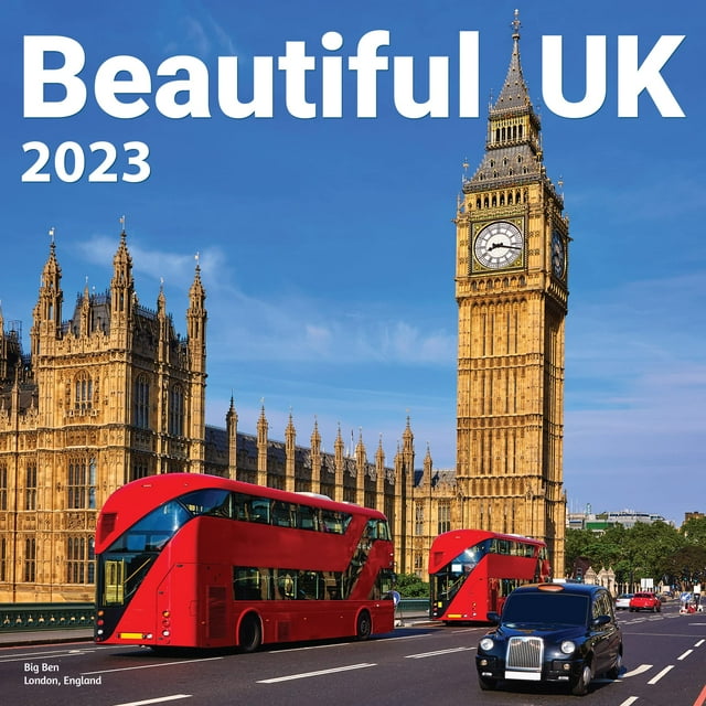 EcoEarth Wall Calendar for 2023 Vertical (11x17 Open) Beautiful UK ...