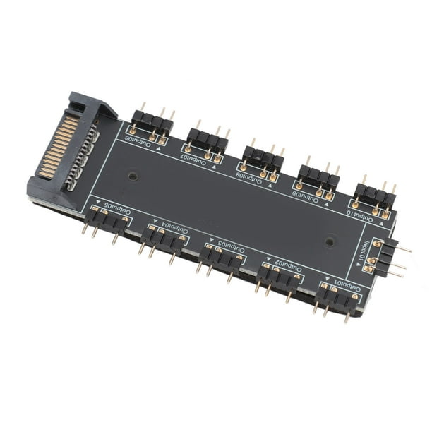 ARGB Hub, RGB Splitter Stability 5V 3pin 10 Way With Motherboard Cable ...