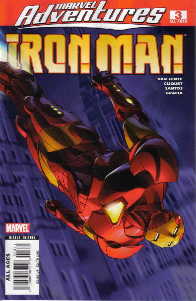 Marvel Adventures Iron Man #3 VF ; Marvel Comic Book - Walmart.com
