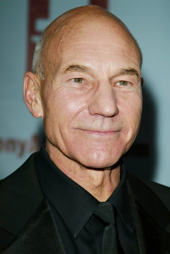 Patrick Stewart Candid Head Shot Color 24x36 Poster - Walmart.com ...